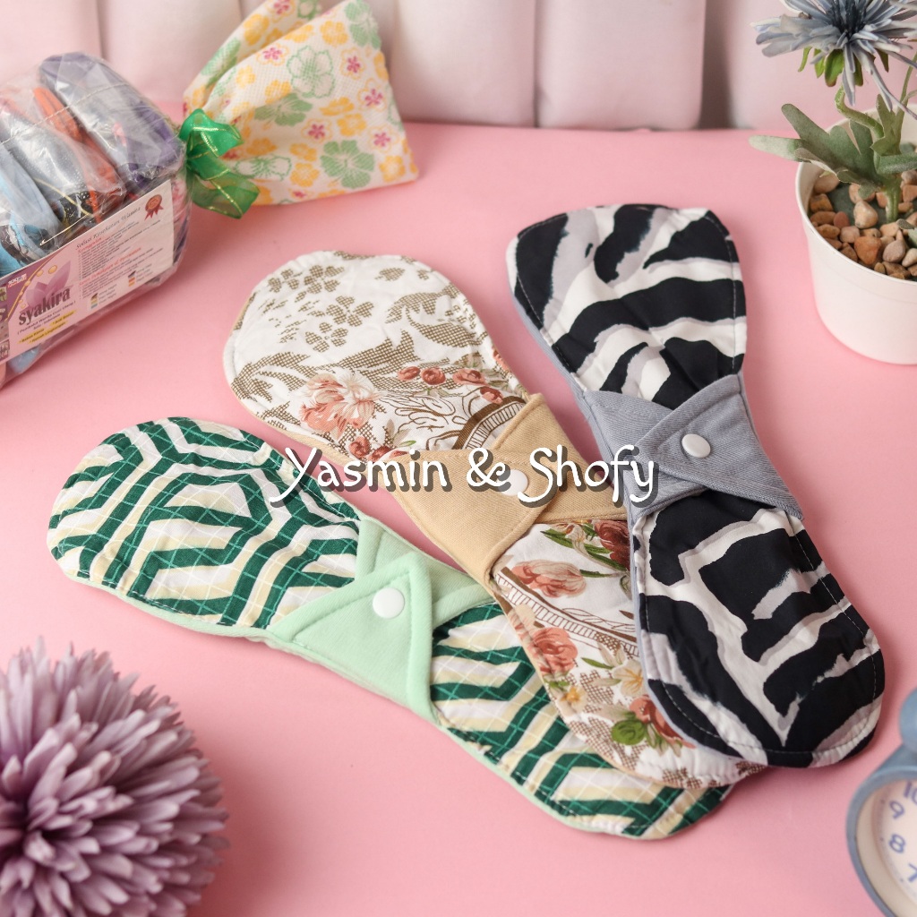 Jual isi 6 pcs Menspad, Pembalut Kain Cuci Ulang Murah , Menstrual Pad ...