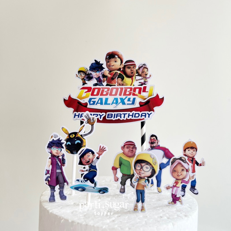 Jual Custom Cake Topper 3D Hiasan Kue - Dekorasi Ulang Tahun - Karakter ...
