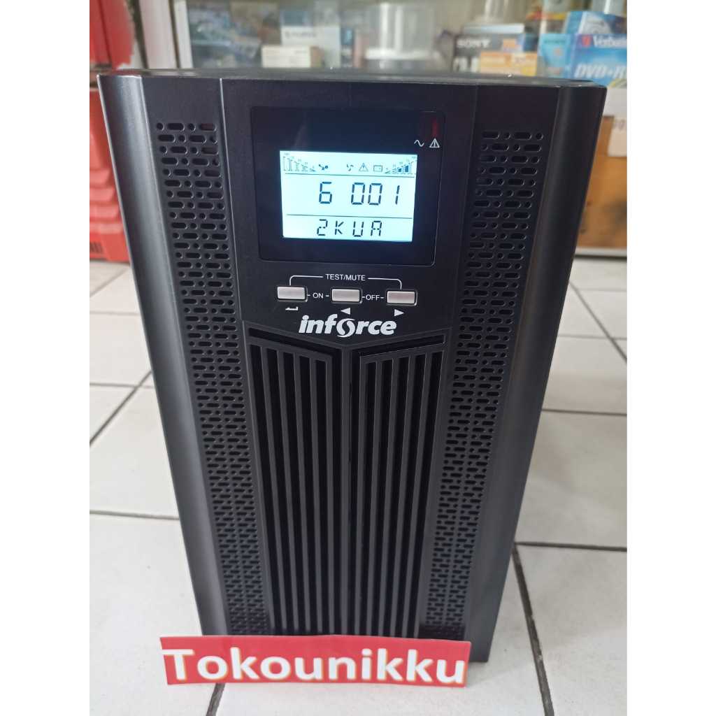Jual Online UPS Inforce INFORCE 2kVA / 2 kVA 1800watt 1800 watt 2000 va ...