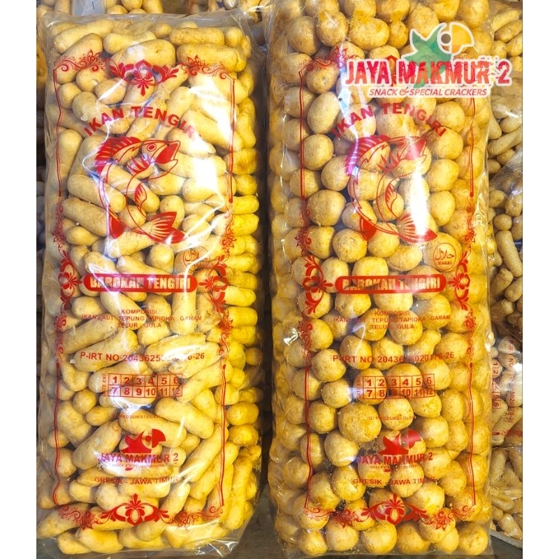 Jual PREMIUM AMPLANG IKAN TENGIRI/ KERUPUK IKAN TENGIRI 1 ball | Shopee ...