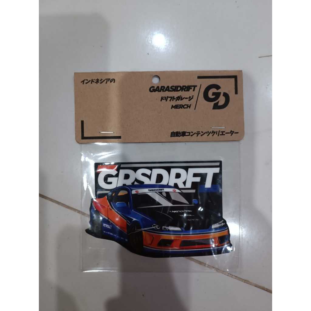 Jual Garasi Drift Stickers Blue Car Original GD Official Merchandise ...