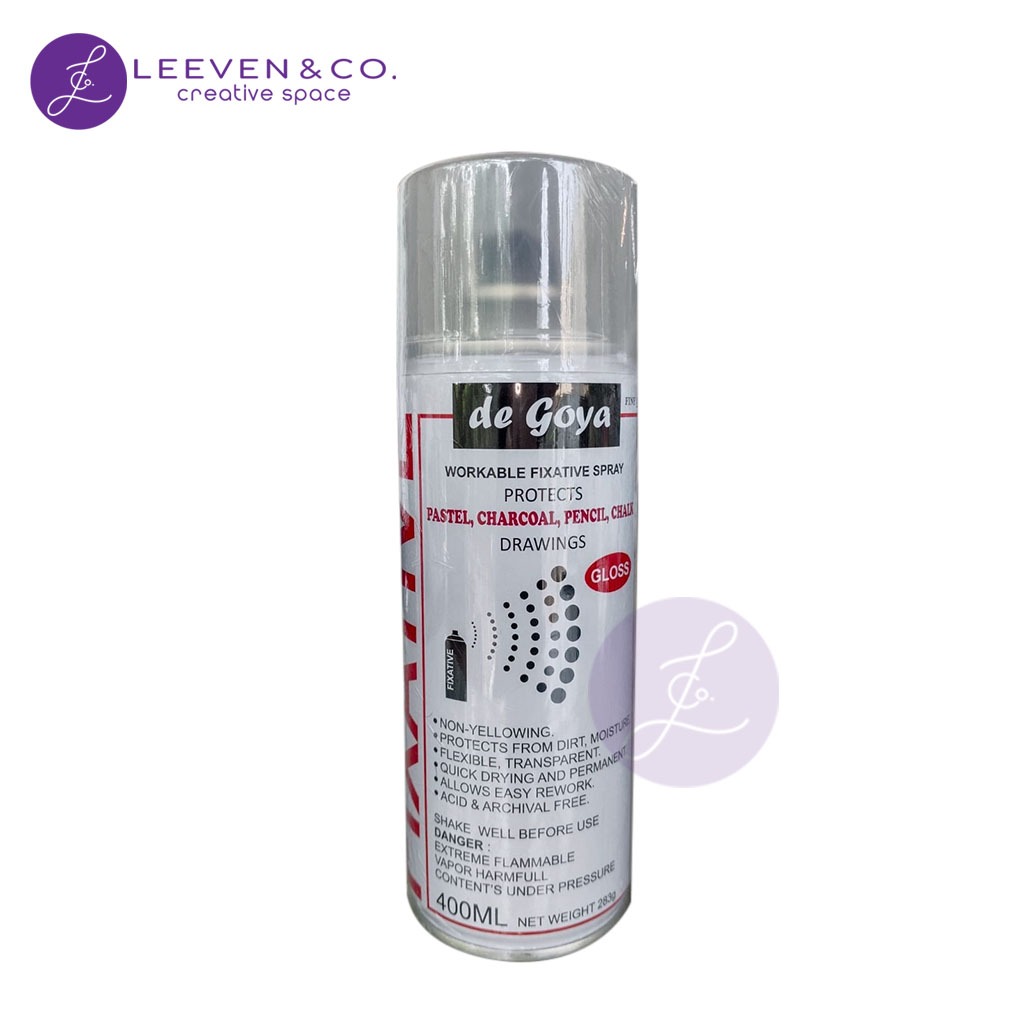 Jual DE GOYA FIXATIVE SPRAY GLOSS 400ML | Shopee Indonesia
