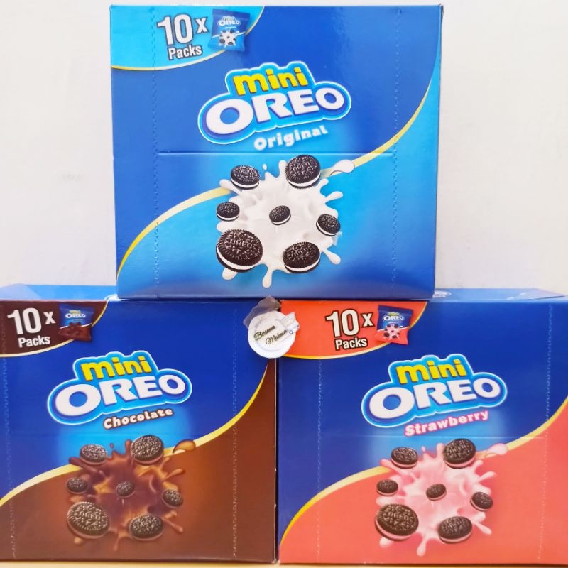 Jual OREO MINI 1BOX ISI 10PCS 20.4GR | Shopee Indonesia