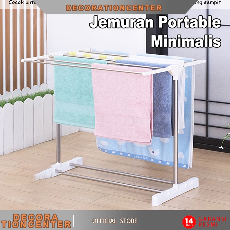 Jual Rak Jemuran Handuk Rak Handuk Jemuran Baju Celana Jemuran Portable ...
