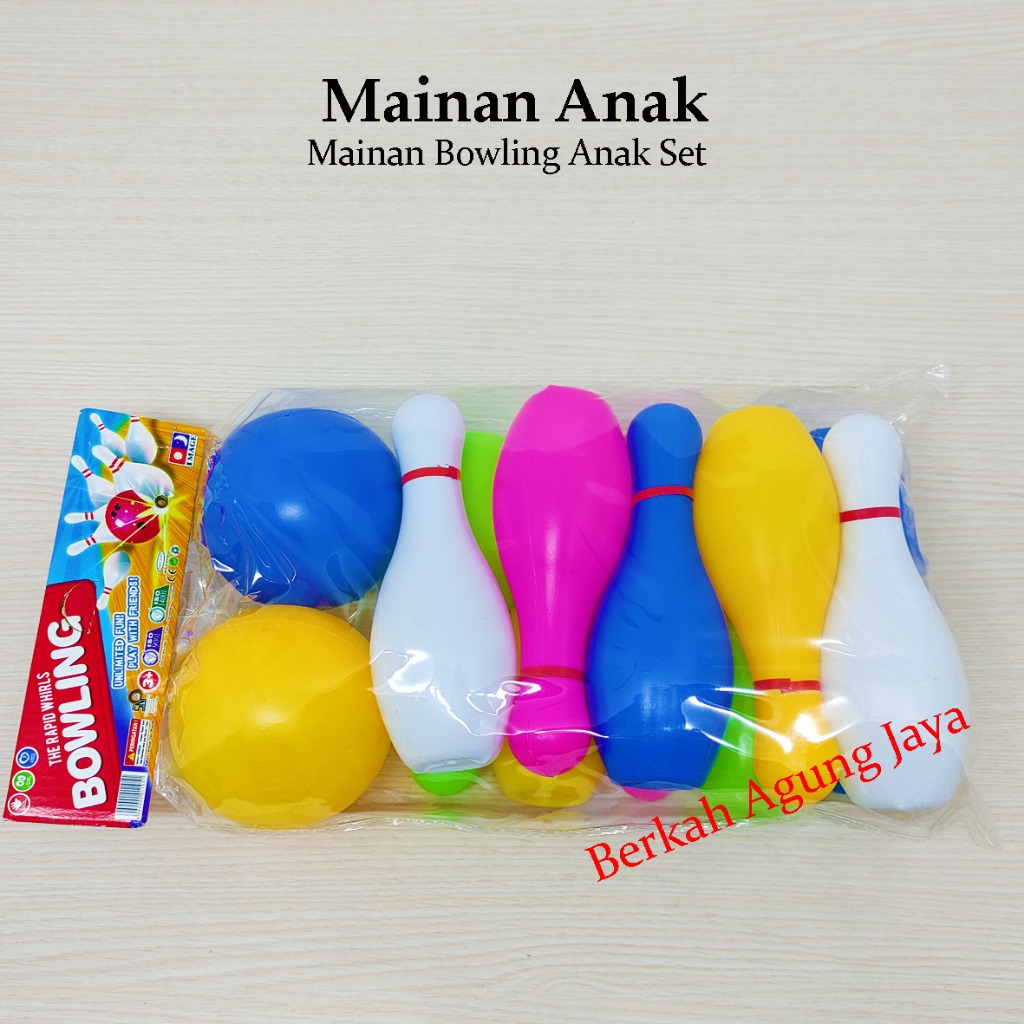 Jual Mainan Anak Bowling Set Edukasi | Shopee Indonesia