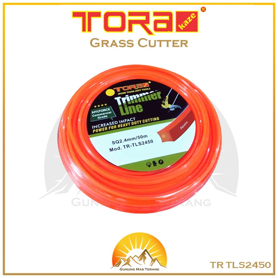 Jual Tora Senar Mesin Potong Rumput Grass Nylon Cutter Nilon 50 M Meter ...