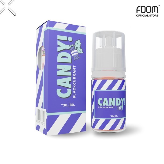 Jual LIQUID FOOMM BLACKCURRANT CANDY 30ML 30MG | Shopee Indonesia