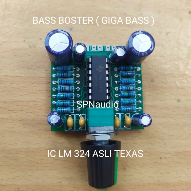 Jual Tone control bass boster stereo Tone control Giga bass ic lm324 ...