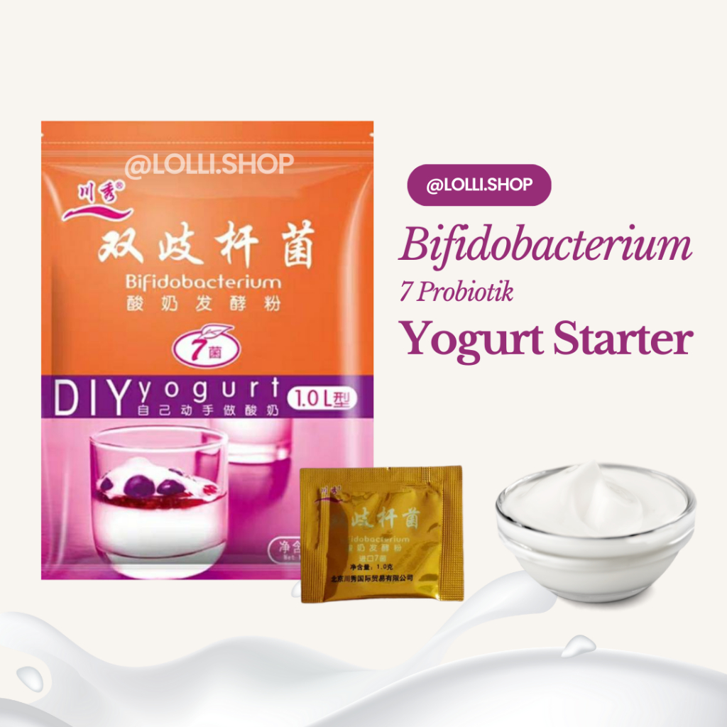 Jual Yogurt Starter / Yogurt Culture / Bibit Yogurt / Biang Yogurt 7 ...