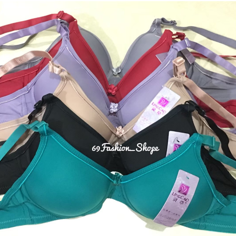 Jual 4 PCS LINGCAO ORIGINAL PROMO MURAH BRA LINGCAO TANPA KAWAT HARGA GROSIR LINGCAO CUP A ...