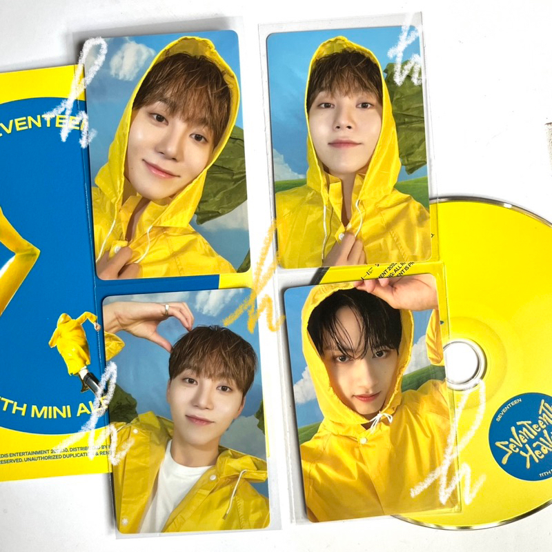 Jual pc photocard carver carat ver seventeen seventeenth heaven svt seungkwan | Shopee Indonesia