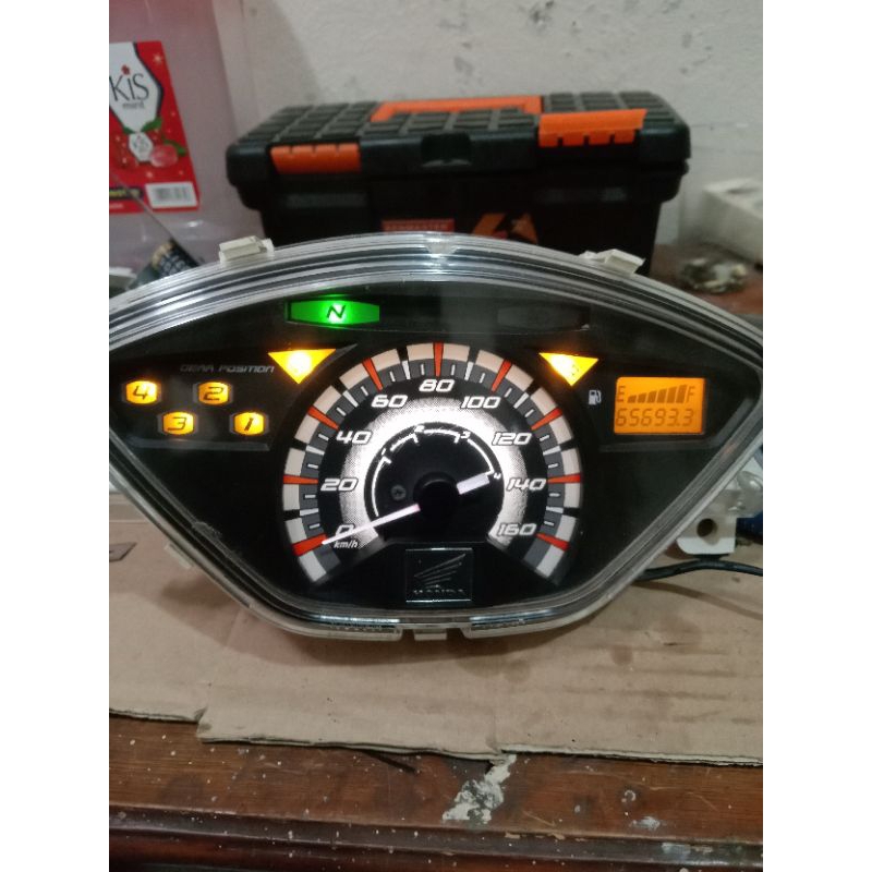 Jual Speedometer kilometer odometer honda supra x 125 Batman original ...