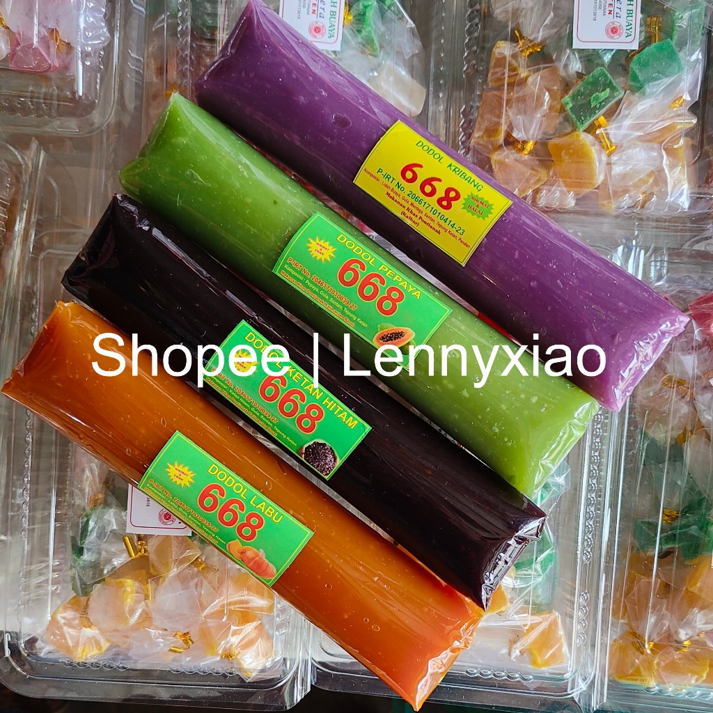Jual Dodol Buah Labu - Ketan Hitam - Pepaya - Kribang Ungu - Lidah ...