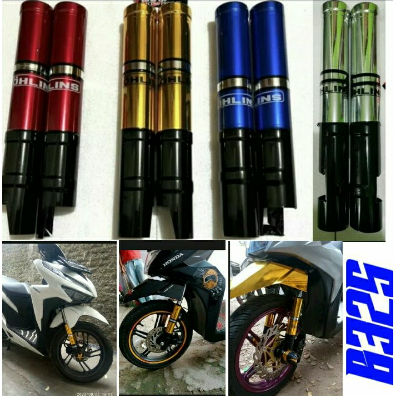 Jual Cover shock VARIO/BEAT/GENIO/SCHOOPY/SPACEE | Shopee Indonesia