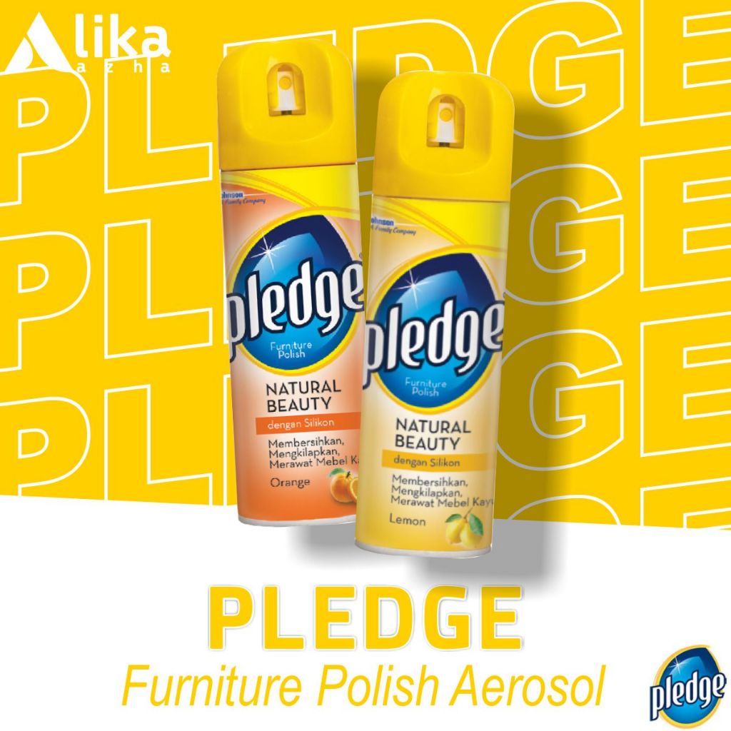 Jual PLEDGE Aerosol Orange/Lemon 330 gr | Shopee Indonesia