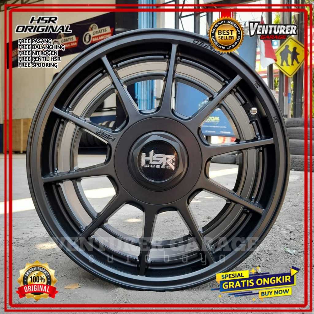 Jual VELG MOBIL RACING RING16 HSR BOAFEO R16 LUBANG 4 VELG MURAH RING 16 VIOS CITY LIVINA DLL ...