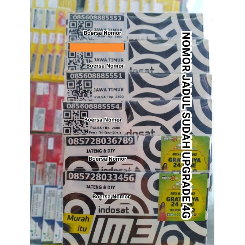 Jual INDOSAT CANTIK NOMOR CANTIK IM3 KARTU IM3 LAMA | Shopee Indonesia