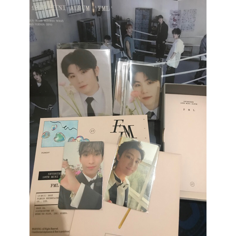 Jual Pc & Binder Woozi The 8 Dk carat version FML | Shopee Indonesia