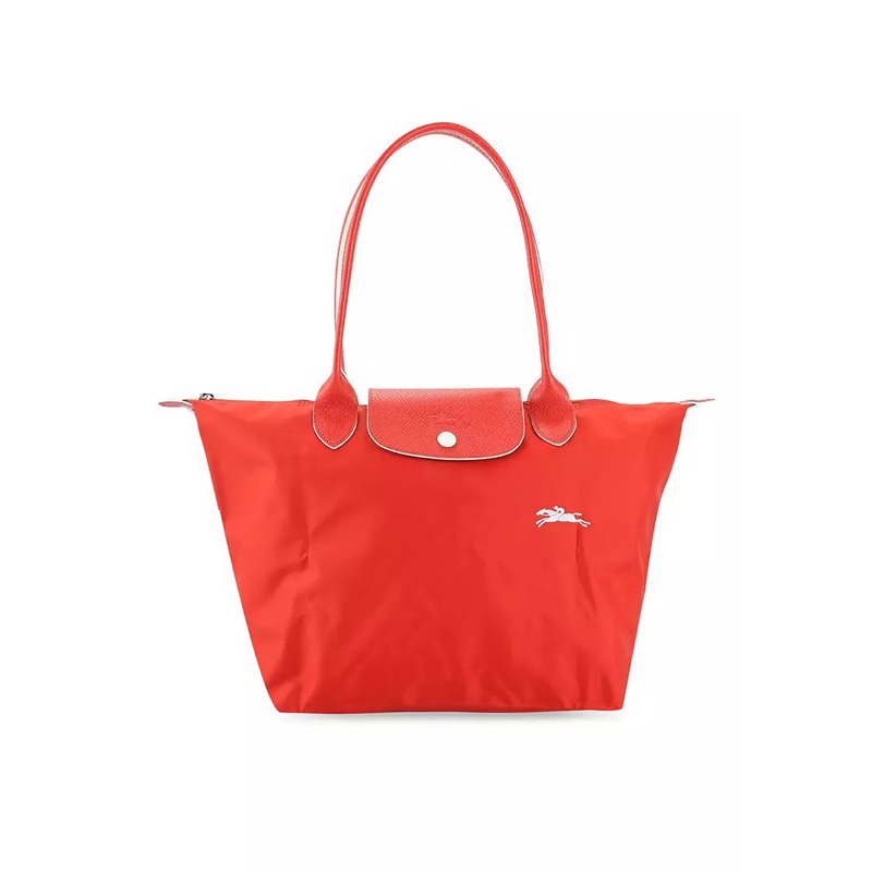 Jual Longchamp Le Pliage Club Small Long Handle Vermilion | Shopee ...