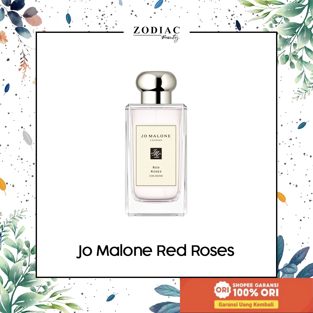 Jual Jo Malone Red Roses Cologne Original Authentic 100ml | Shopee ...
