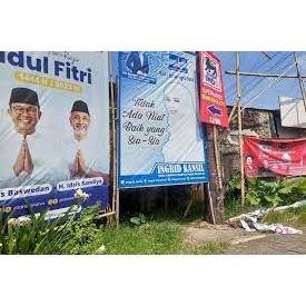 Jual CETAK BANNER PARTAI/CALEG/PILPRES/CAPRES/PILKADA 2024 FREE DESIGN ...