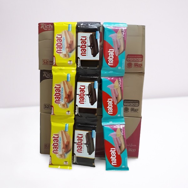 Jual WAFER KRIM NABATI RICHEESE | PINK LAVA | COKLAT / RICHOCO / GOGUMA ...