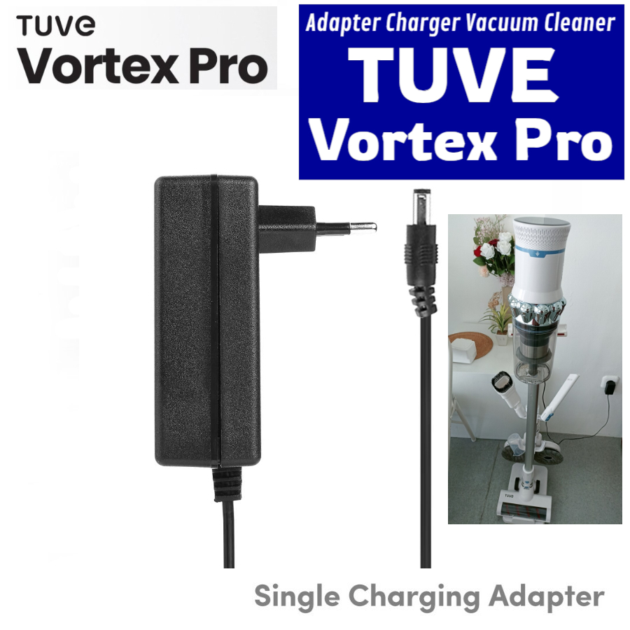 Jual Charger Adapter TUVE Vortex Pro 2 in 1 Vacuum Cleaner Adaptor ...