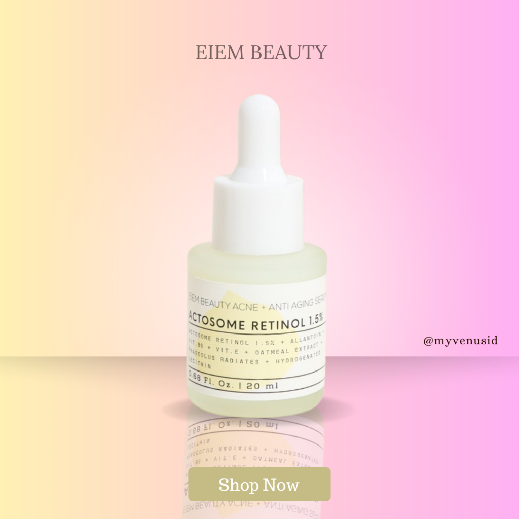 Jual Eiem beauty Acne + Anti Aging Serum Actosome Retinol 1.5% 20 ml ...