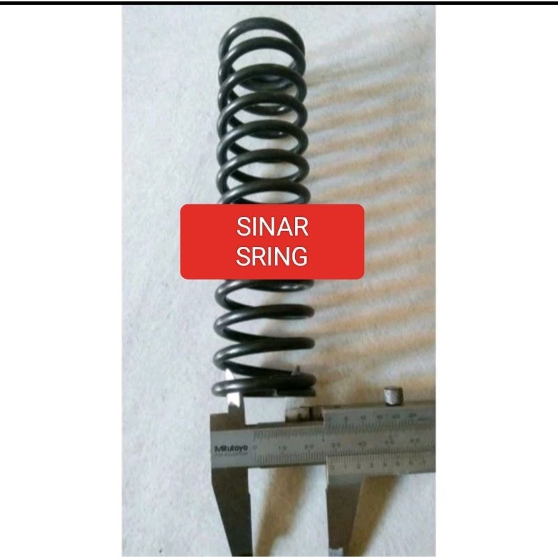 Jual spring tekan baja 4 mm x id 28mm x od 36mm panjang 150 mm | Shopee ...