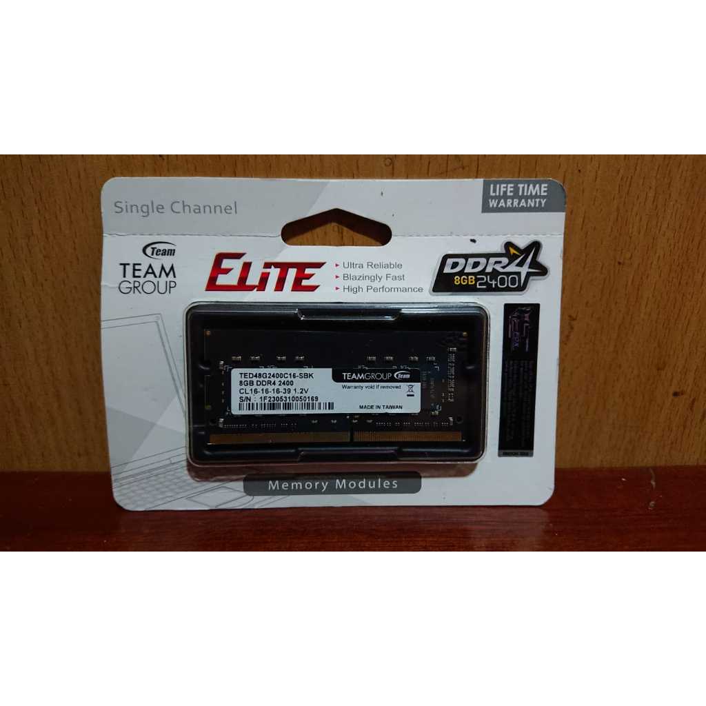 Jual RAM LAPTOP DDR4 8GB (TeamGroup Elite) | Shopee Indonesia