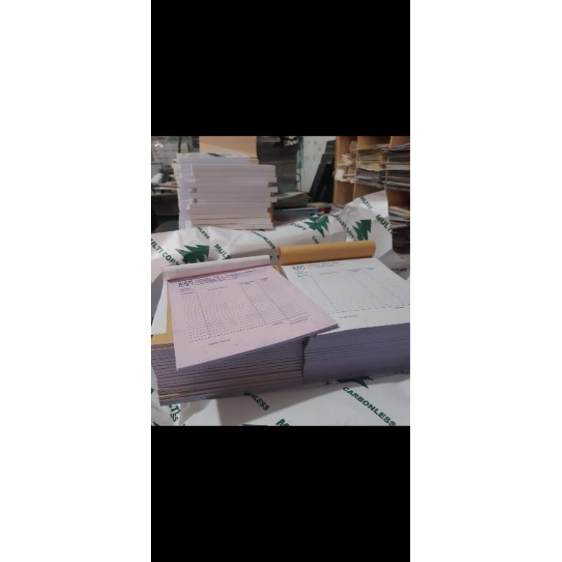 Jual Cetak nota kertas NCR Custom | Shopee Indonesia