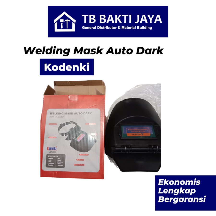 Jual Welding Mask Auto Dark / Kedok Las / Topeng Las / Welding Mask ...