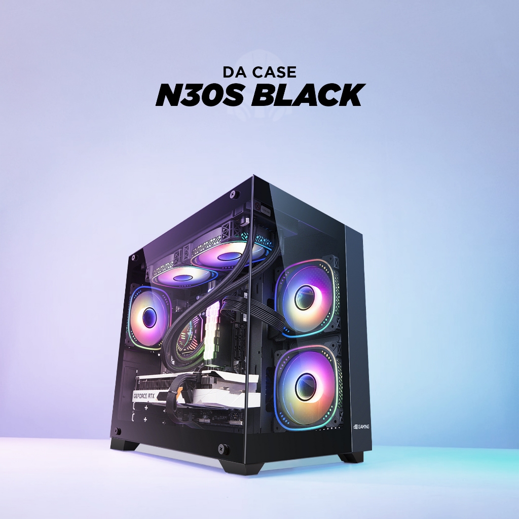 Jual Digital Alliance Casing PC Gaming N30S V2 Middle Tower M-ATX, ITX ...