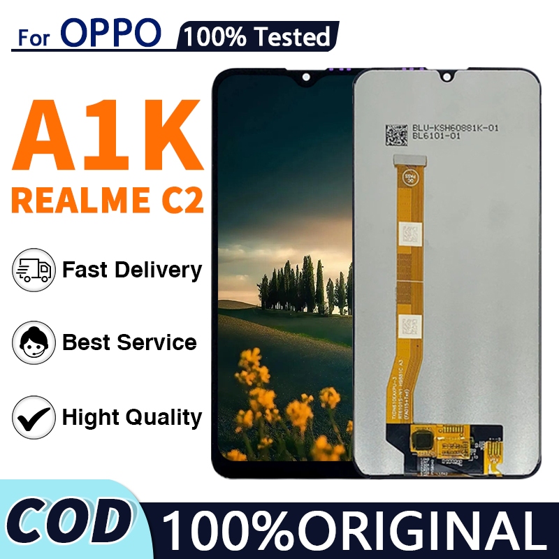 Jual 【ORIGINAL】LCD for OPPO A1K/for REALME C2 FULLSET TOUCHSCREEN ...