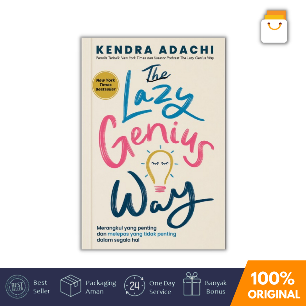 Jual Buku The Lazy Genius Way - Seni Menata Hidup Apa Adanya Ala Lazy ...