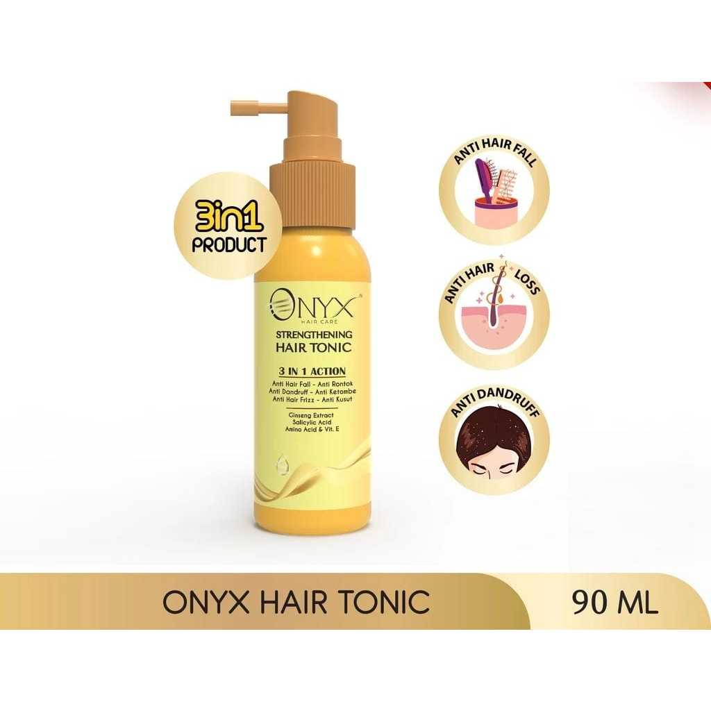 Jual ONYX Hair Serum | Hair Tonic | Silky Keratin Styling Heat ...
