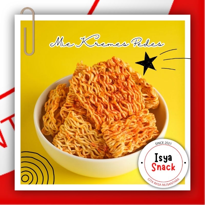 Jual Isya Snack - Mie Kering / Mie Kremes / Mie Pedes Cikruh isi ...