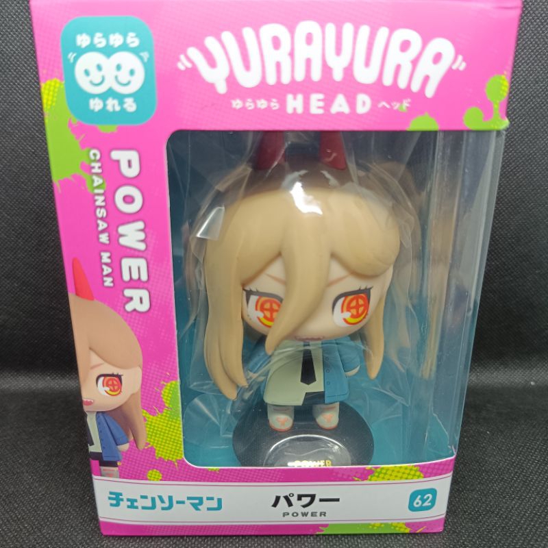 Jual Figure Chainsaw Man Yurayura Head Power Mappa | Shopee Indonesia