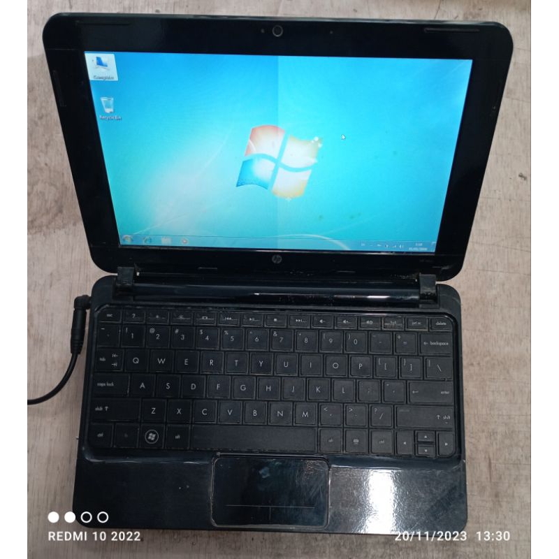 Jual Notebook HP 210-1014TU Intel atom N450 DDR2 Mesin Normal tested ...