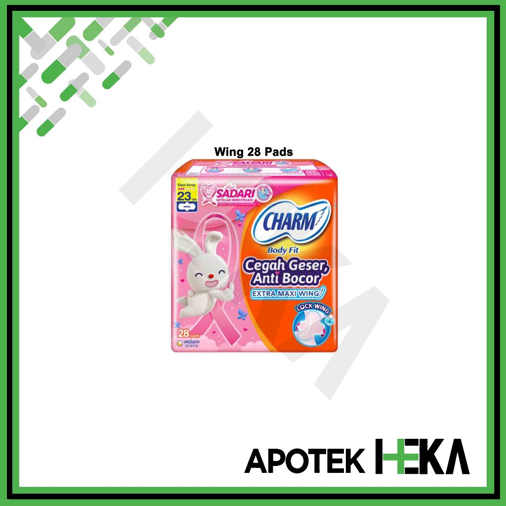 Jual Charm Body Fit Extra Maxi 23 cm Wing / Non Wing 10P / 20P / 28P (SEMARANG) | Shopee Indonesia