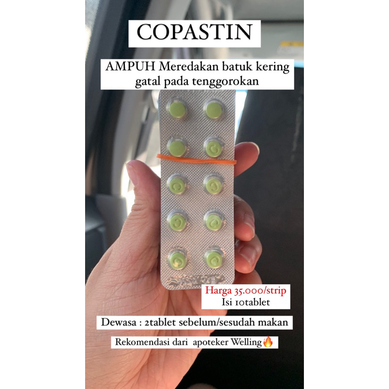 Jual COPASTIN | Batuk kering gatal | Shopee Indonesia