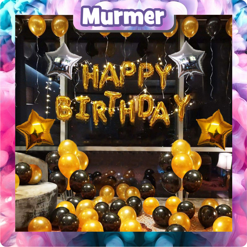 Jual MurmerOfficial Balon Huruf Angka 40cm Satuan / Balon Alphabet A-Z ...