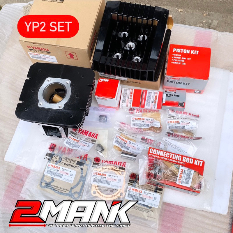 Jual BLOK BLOCK SEHER BORING PLUS PISTON KIT SET YP1 DAN YP2 RXKING RX KING RX K ORIGINAL YAMAHA ...