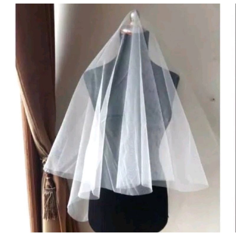 Jual Kain Veil Tile Bridal Shower Per Meter (Pasang Sendiri) kain tile ...