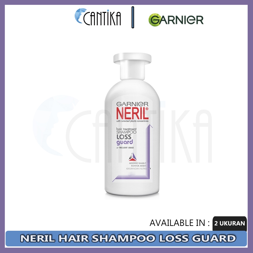 Jual PROMO Garnier Neril Hair Treatment Shampoo Loss Guard | Shopee ...