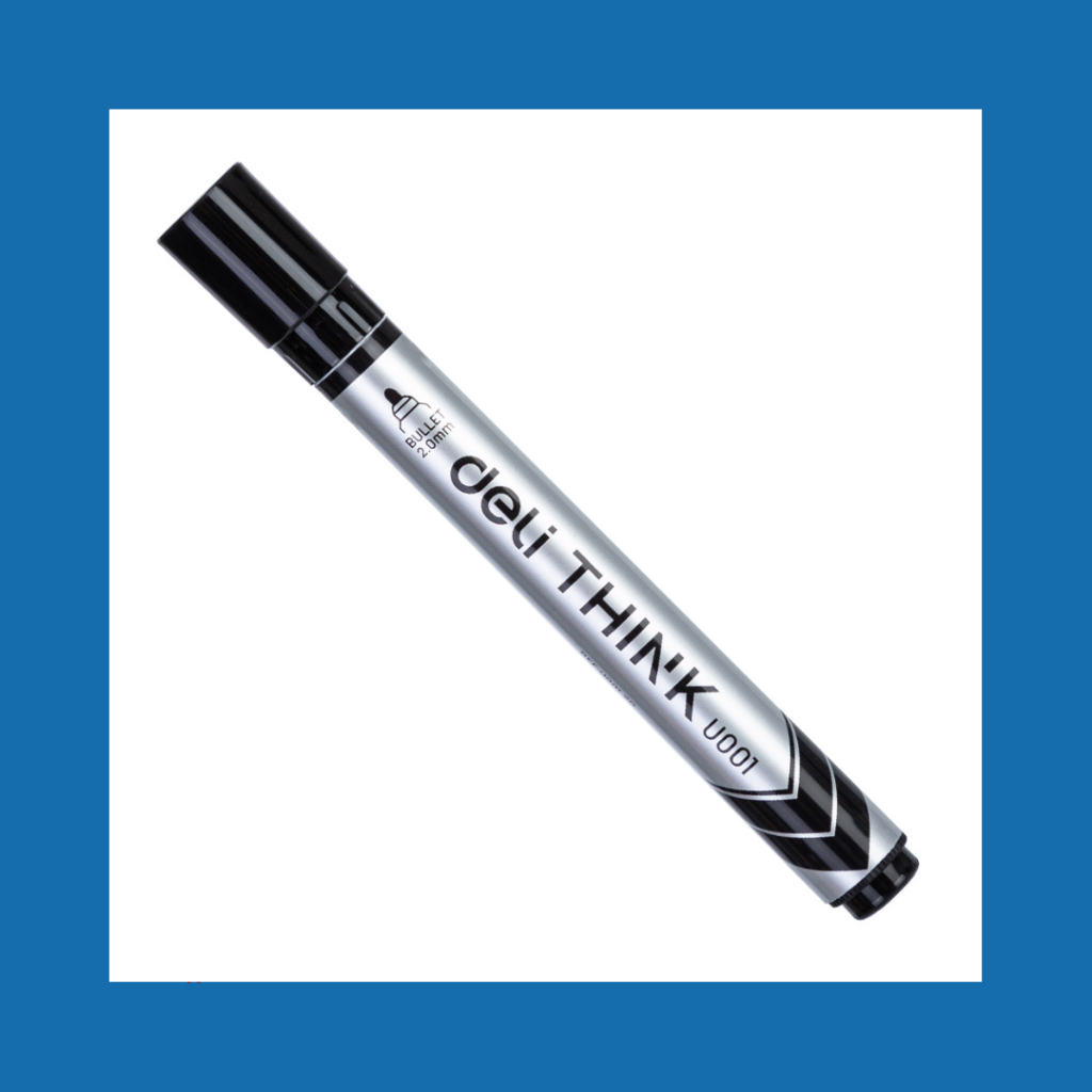 Jual SPIDOL DELI WHITEBOARD HITAM U00120 | Shopee Indonesia