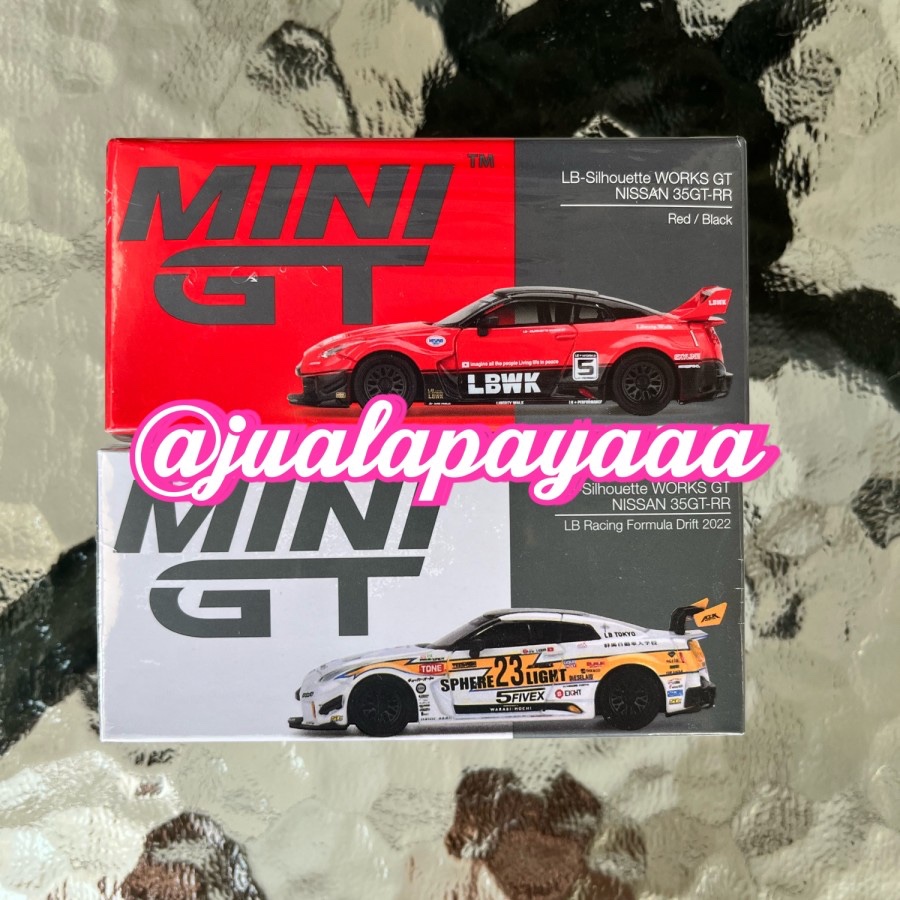 Jual MINI GT 528 DAN 324 MINI GT R35 LBWK JAPAN DRIFT MINI GT LBWK R35 ...