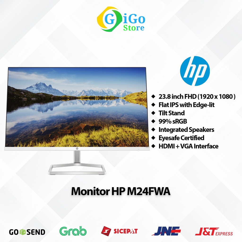 Jual Monitor LED HP M24FWA IPS FHD 24" VGA HDMI 60Hz With Speaker ...