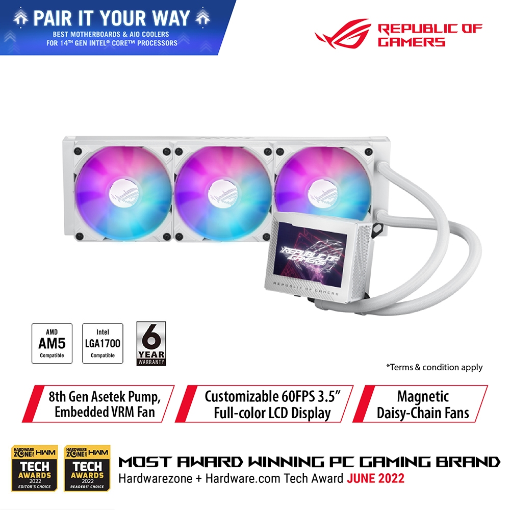 Jual ASUS ROG RYUJIN III 360 ARGB White Edition | Shopee Indonesia