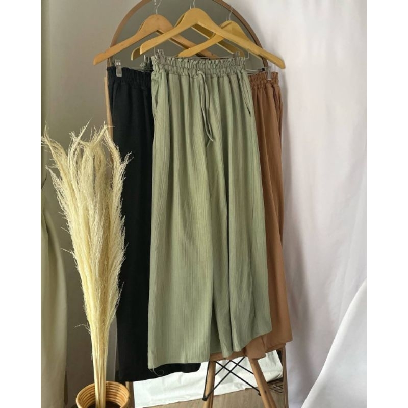 Jual CHRUSH KULOT SUPER JUMBO KULOT KNIT BIGSIZE LOOSE PANTS BESAR COD | Shopee Indonesia